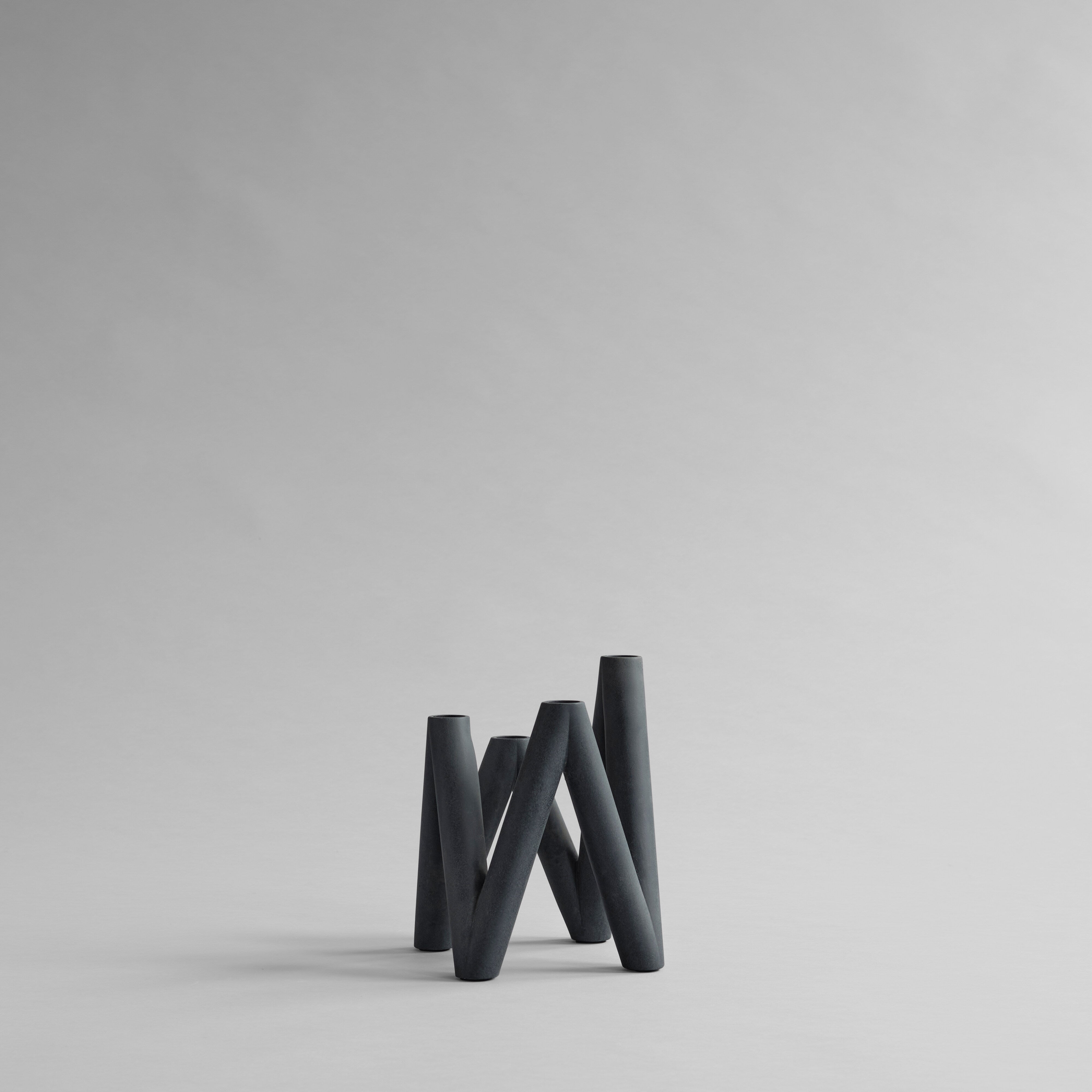 W Candle Holder - Black | 101 Copenhagen