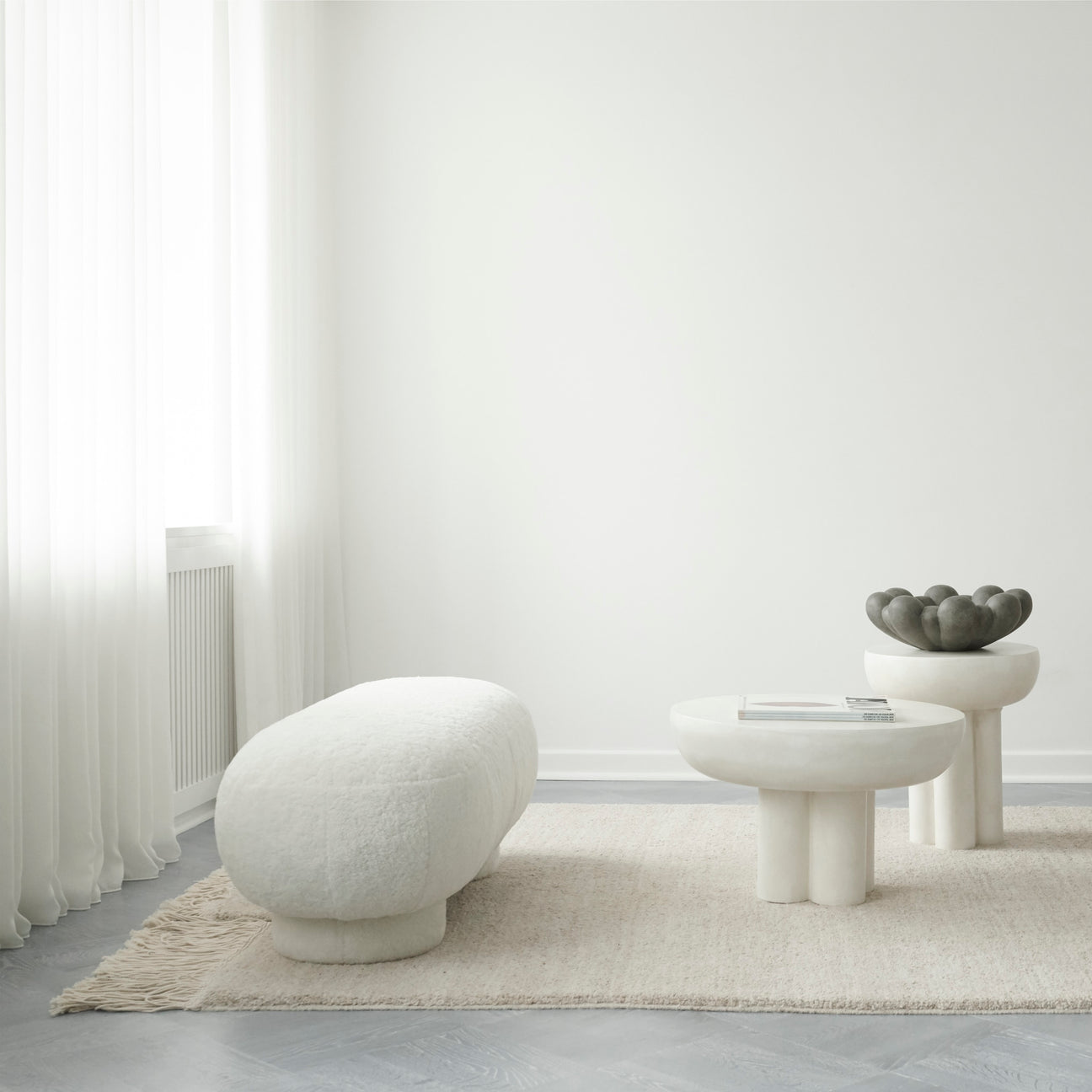 Crown Table, Tall - Bone White – 101 Copenhagen